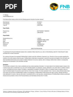 FNB Payment Reversal Form | PDF | Payments | Credit Card