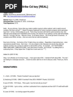 Call of Duty CD KEYS | PDF | Microsoft | Microsoft Windows