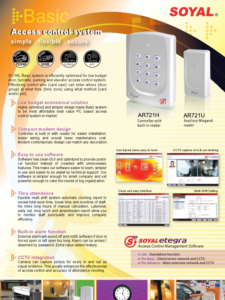 Ar 721H | PDF | Access Control | Closed Circuit Television