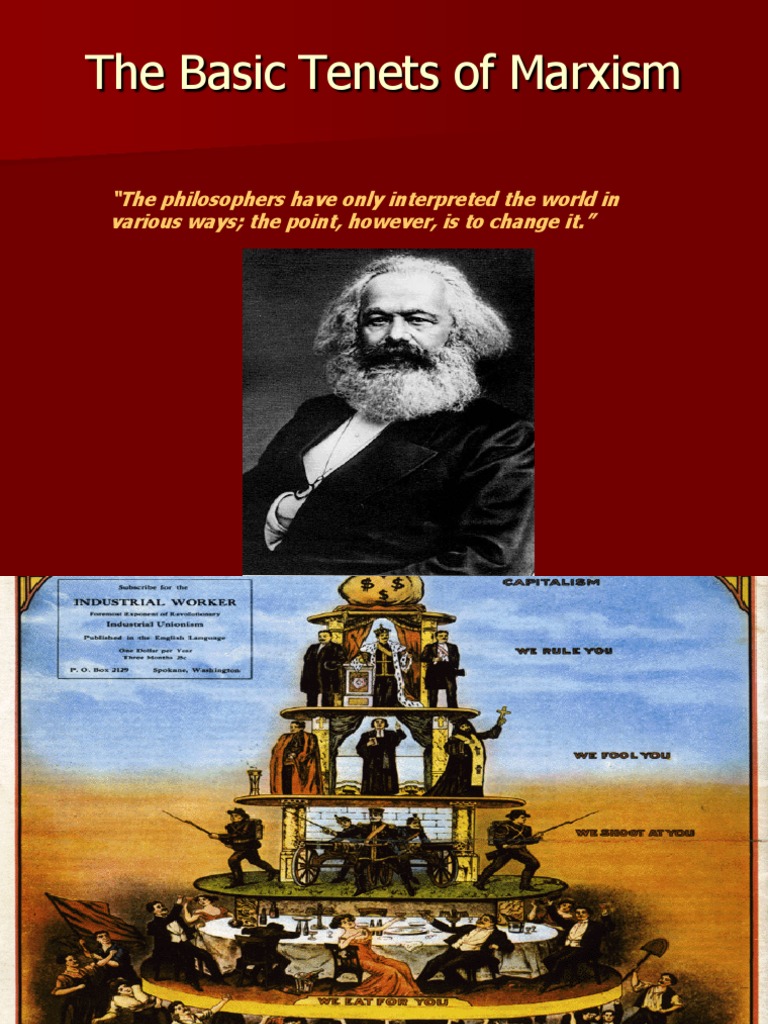 The Basic Tenets of Marxism Power Point | PDF | Communism | Socialism