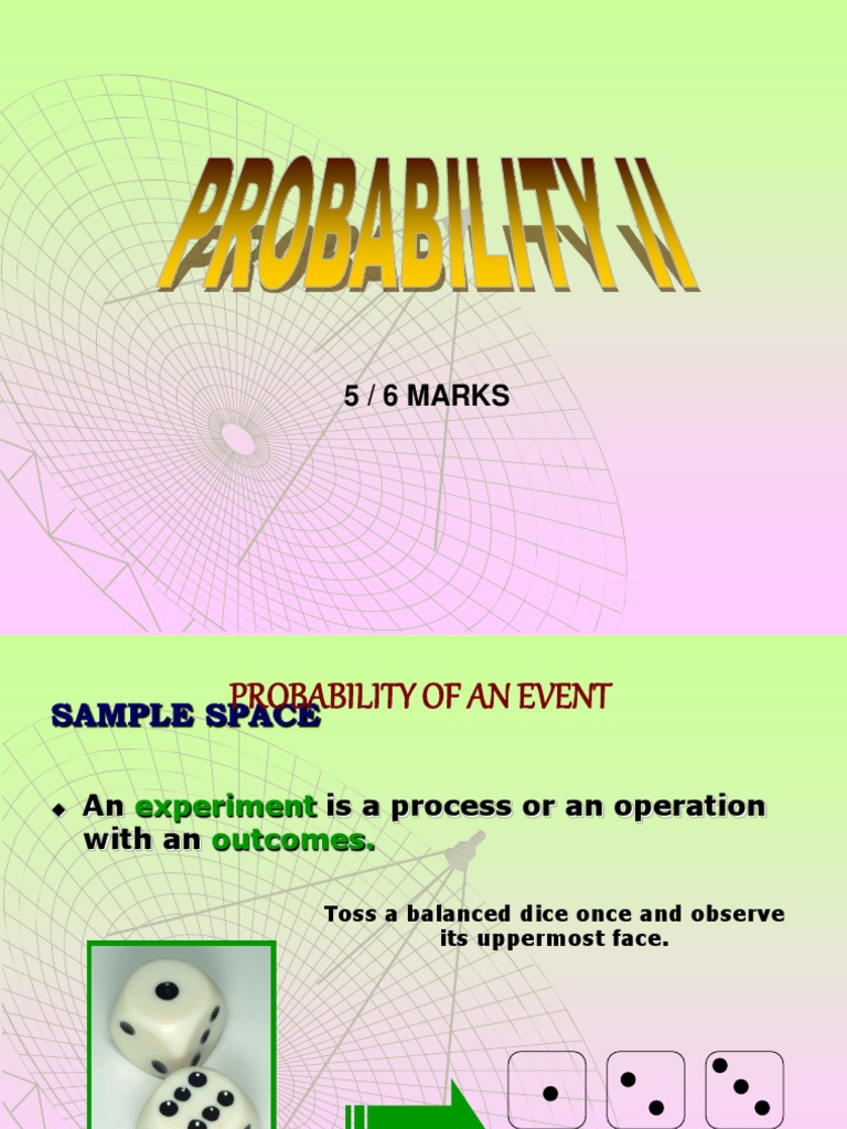 Probability Form 5 | PDF | Randomness | Probability