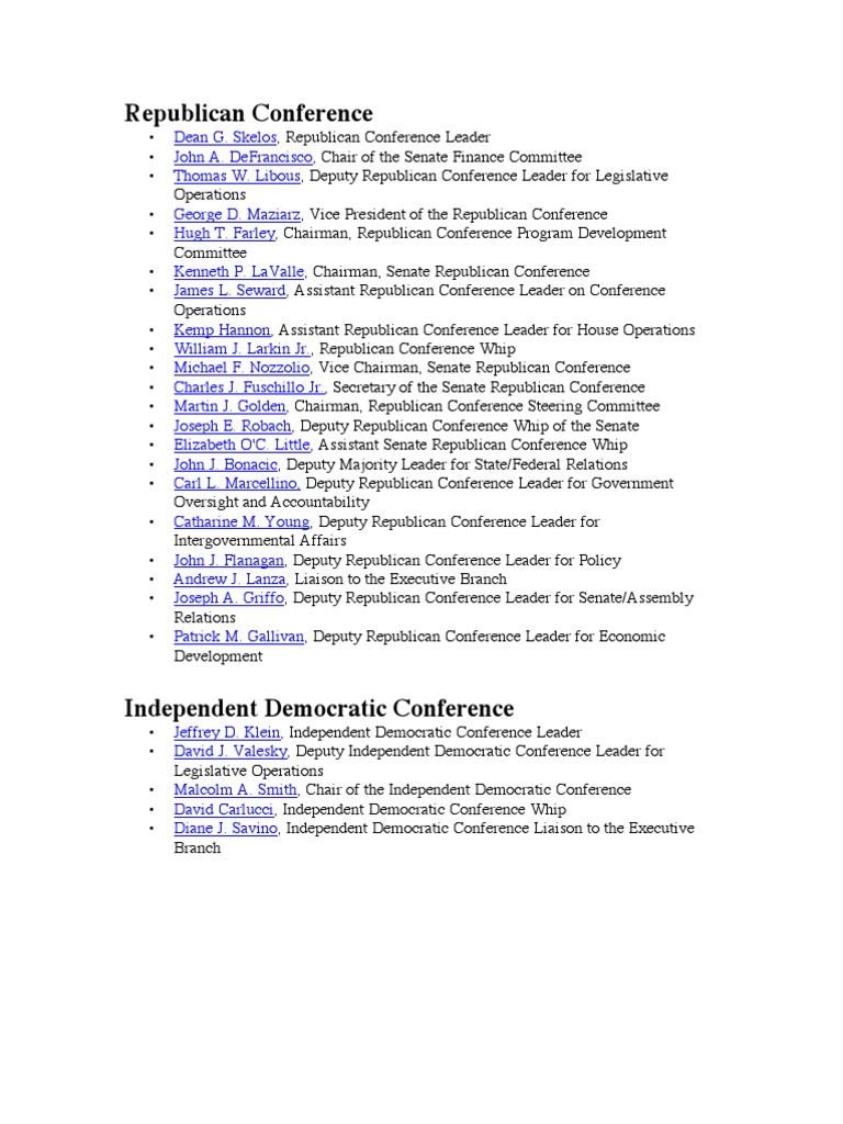 Senate Leadership | PDF | Politics Of The United States | American ...