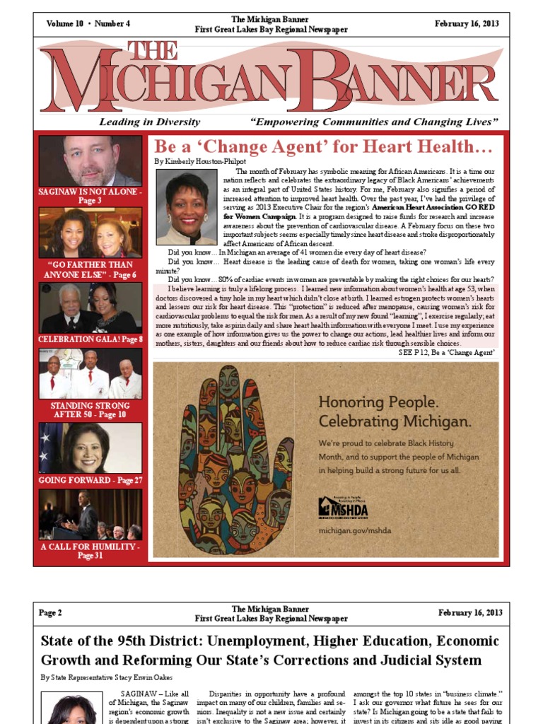 The Michigan Banner February 16, 2013 Edition | Download Free PDF ...
