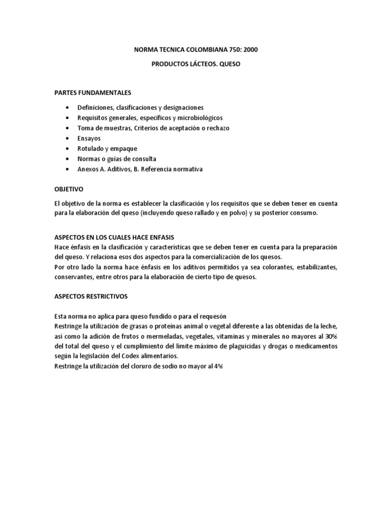 Actividad 4. NTC 750 | PDF