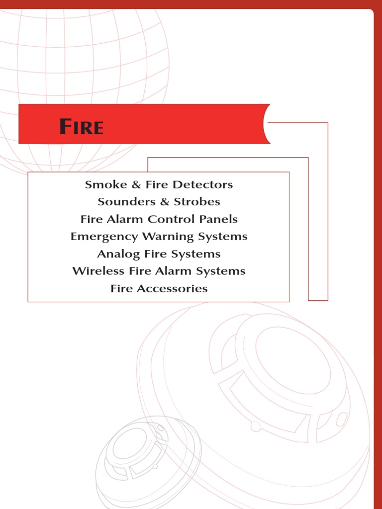 Fire Detector Devices Pdf Pdf Relay Sensor