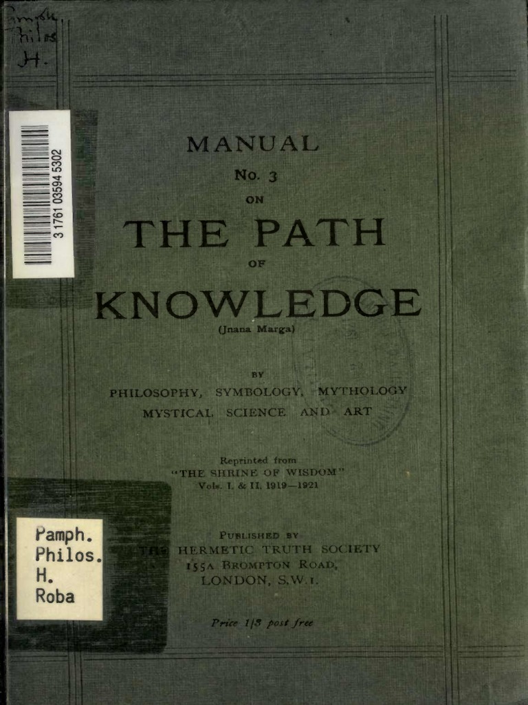 The Path of Knowledge | PDF | Osiris | Isis