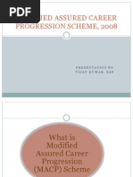 ACP - MACP Central Government Rules | PDF | Government