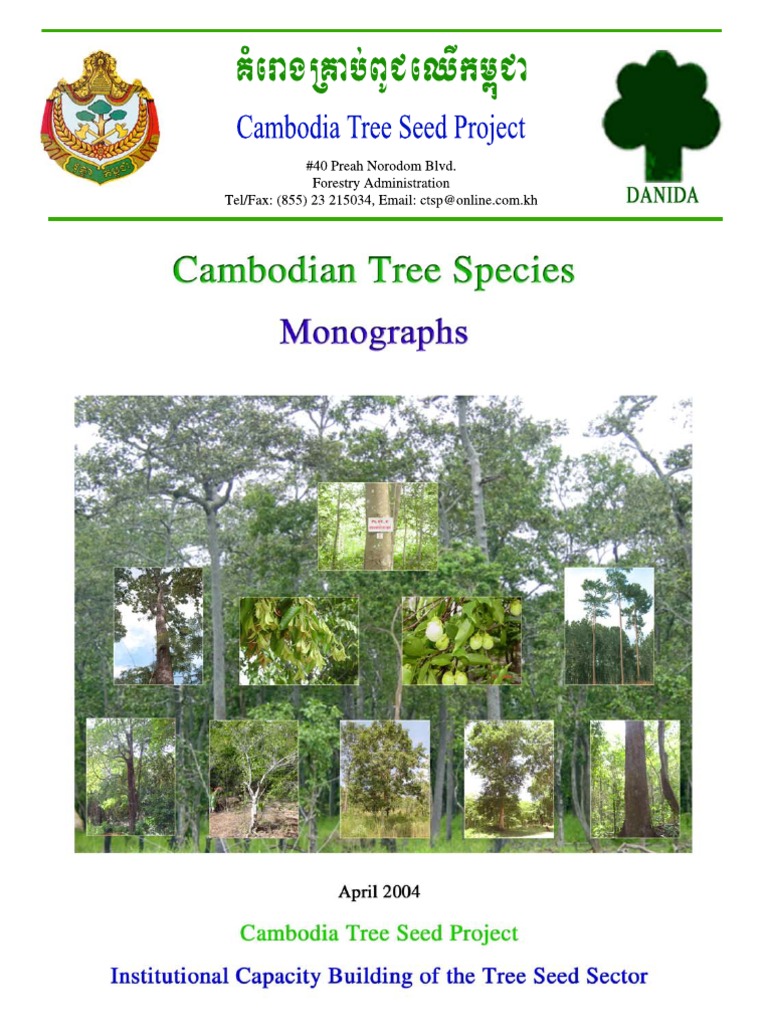 Cambodian Tree Species | PDF | Cambodia | Seed