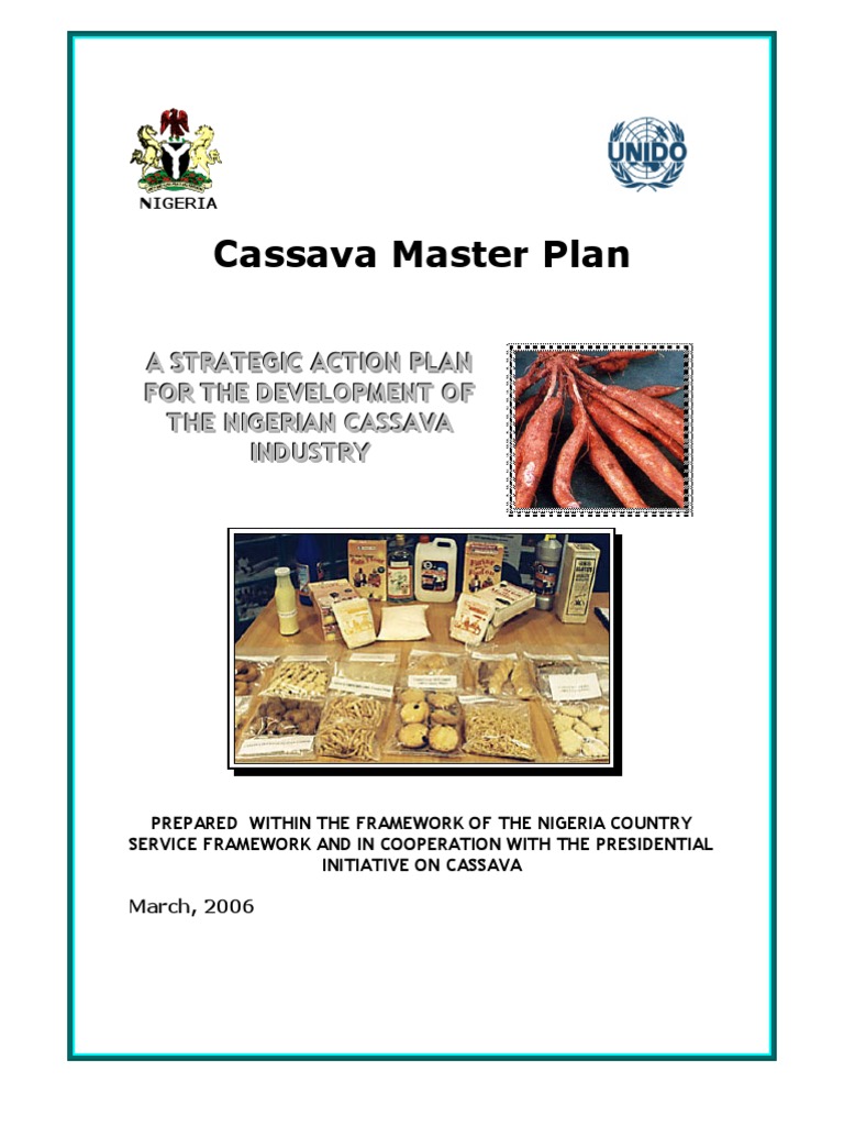 Cassava Master Plan | PDF | Wheat | Value Chain