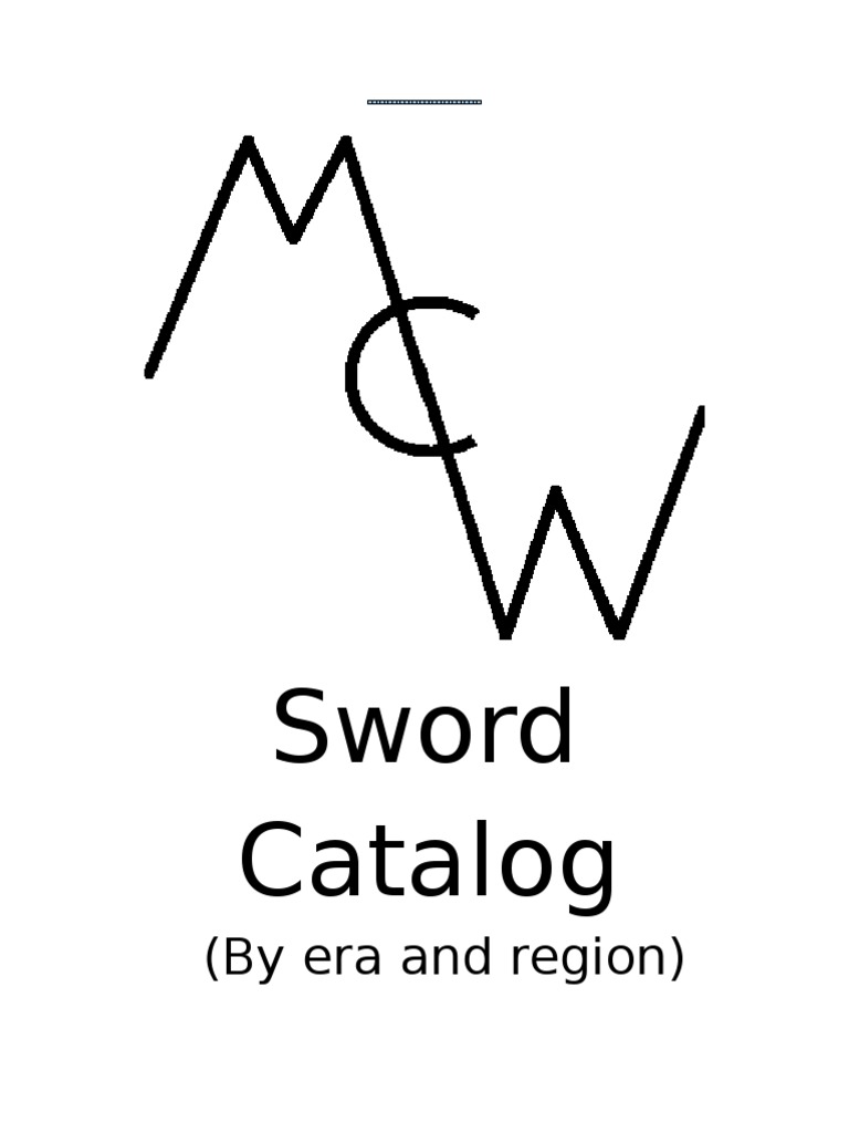 Sword Catalog | PDF | Sword | Blade Weapons