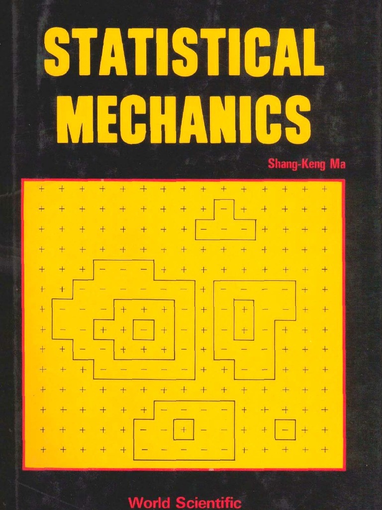 Statistical Mechanics PDF | PDF | Thermodynamic Equilibrium | Temperature