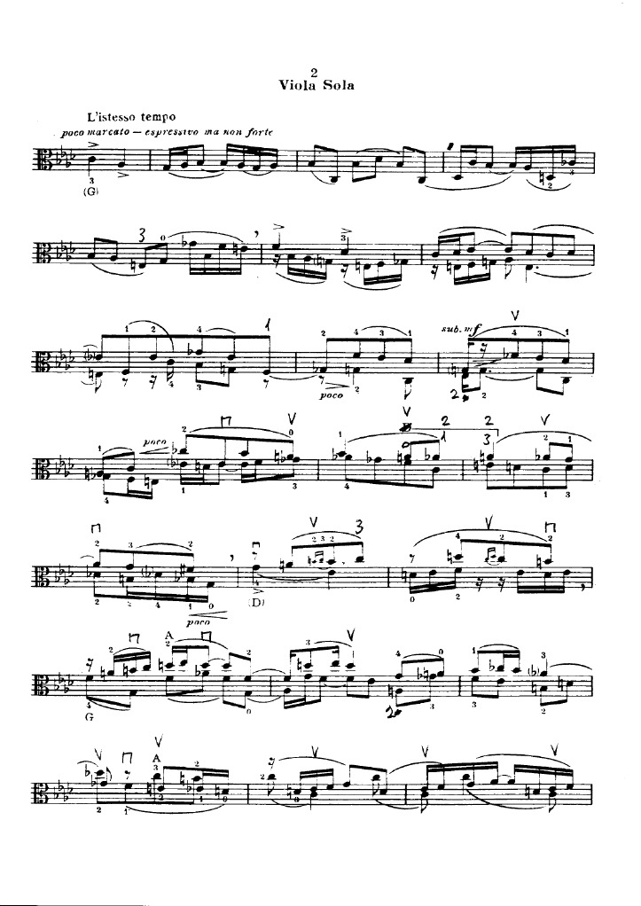 Stravinsky - Elegy For Viola Solo.2 | PDF | Foreign Language Studies