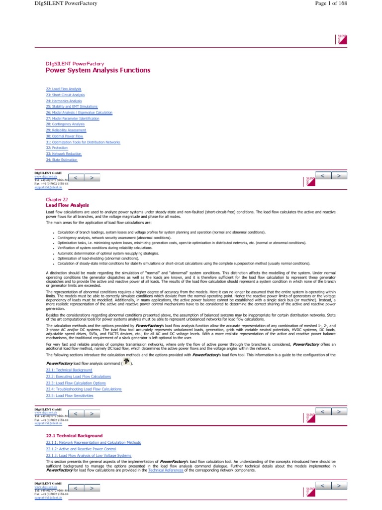 03 - Power System Analysis Functions | PDF | Ac Power | Eigenvalues And ...