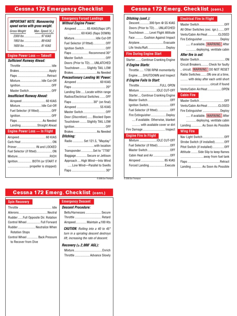 C172 Emergency | Aviation | Aircraft