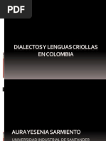 Los 12 Dialectos Colombianos Más Hablados | PDF | Semiótica ...