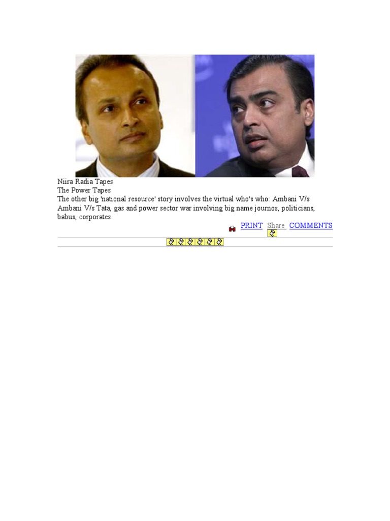 Niira Radia Tapes | Download Free PDF | Politics Of India | Government