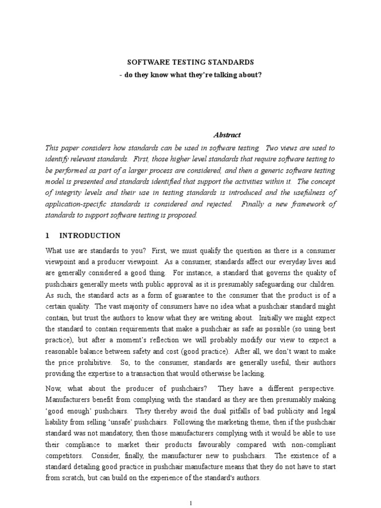 ISO Standards - IT | PDF | Software Testing | Verification And Validation