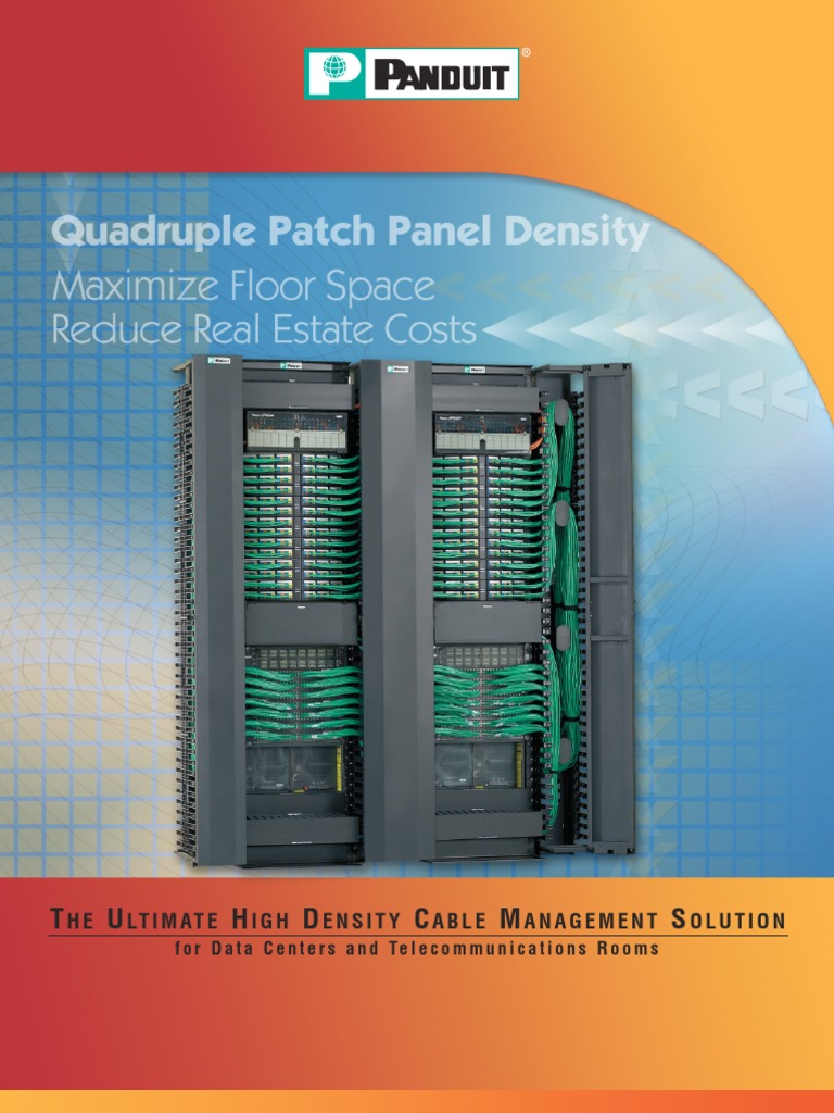 01 Panduit | PDF | Data Center | Modularity