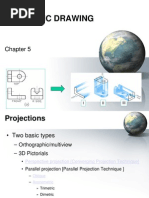 Axonometric Projections | PDF