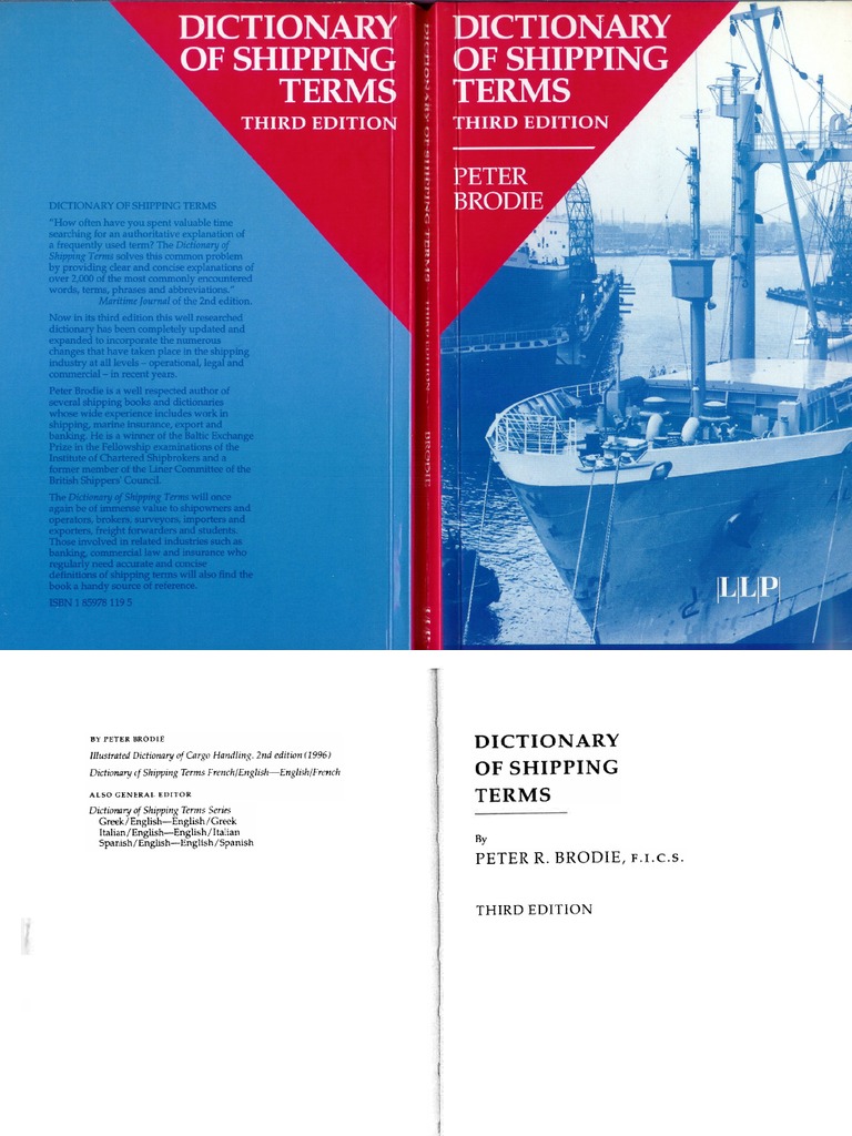Shipping Terms and Definitions Guide | PDF | Cargo | Ships