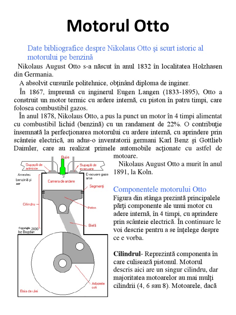 Motorul Otto | PDF