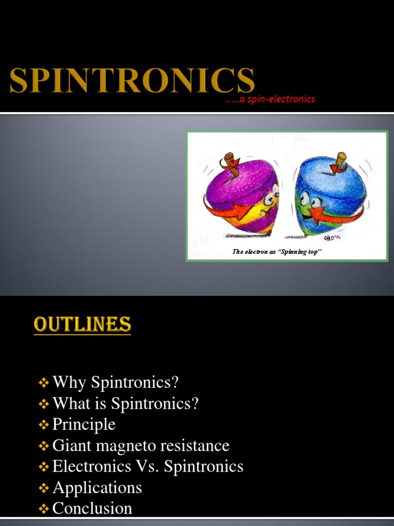 Spintronics Pdf Spin Physics Electron