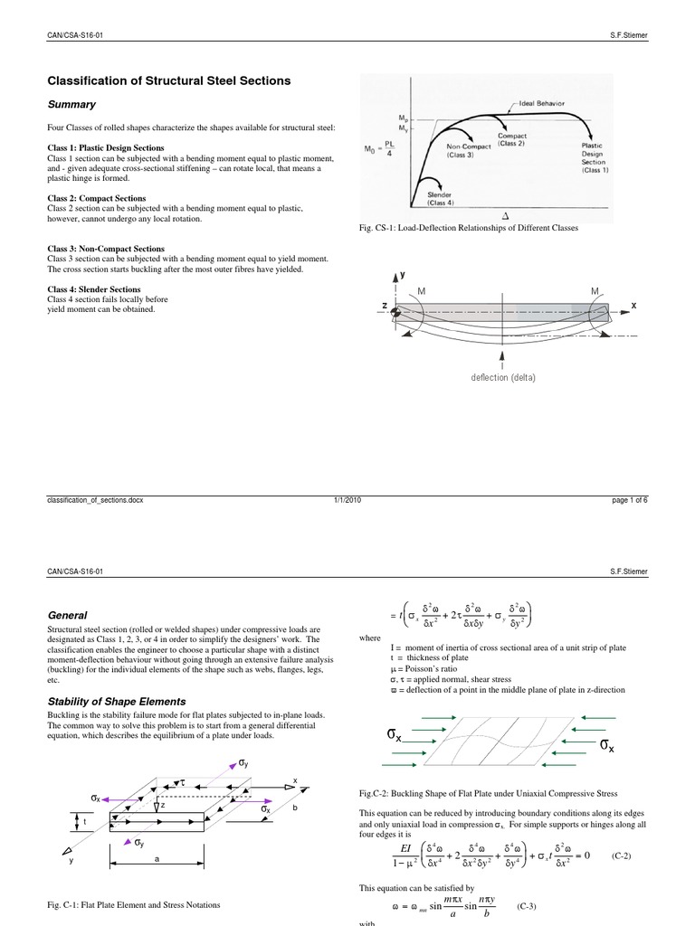 Classification of Sections | PDF