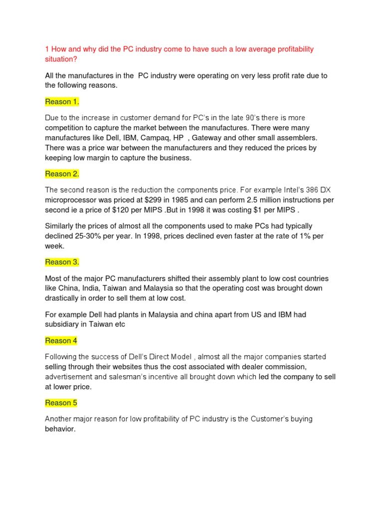 Matching Dell Assignment | PDF | Dell | Hewlett Packard