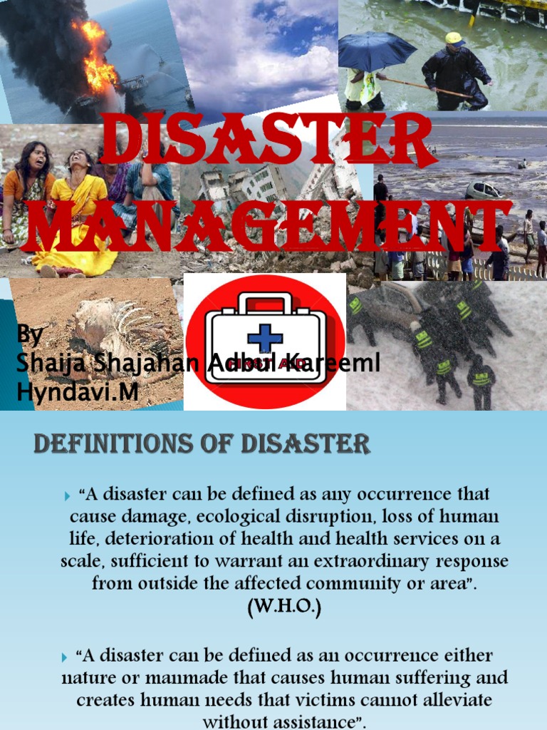 Disaster | PDF | Emergency Management | Disaster And Accident