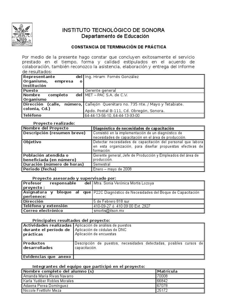 Formato de Terminacion DNC | Descargar gratis PDF | Business