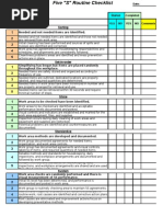 6S Audit Checklist 2015 | PDF | Audit | Business