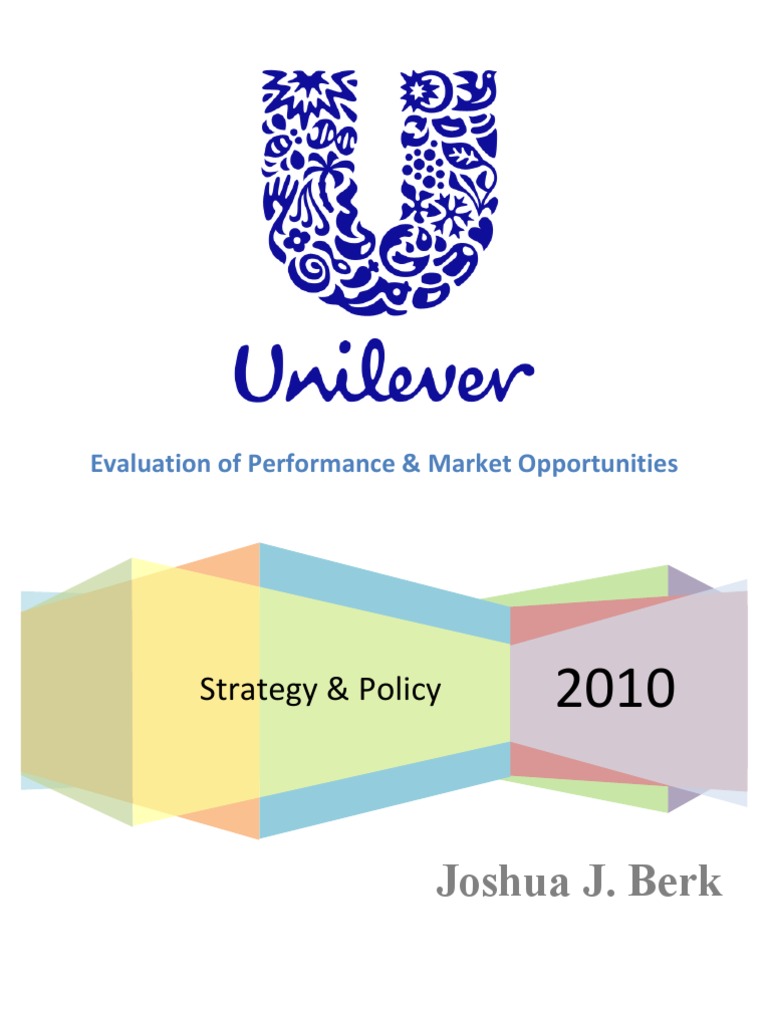 Unilever (Strategy & Policy) | Unilever | Mergers And Acquisitions