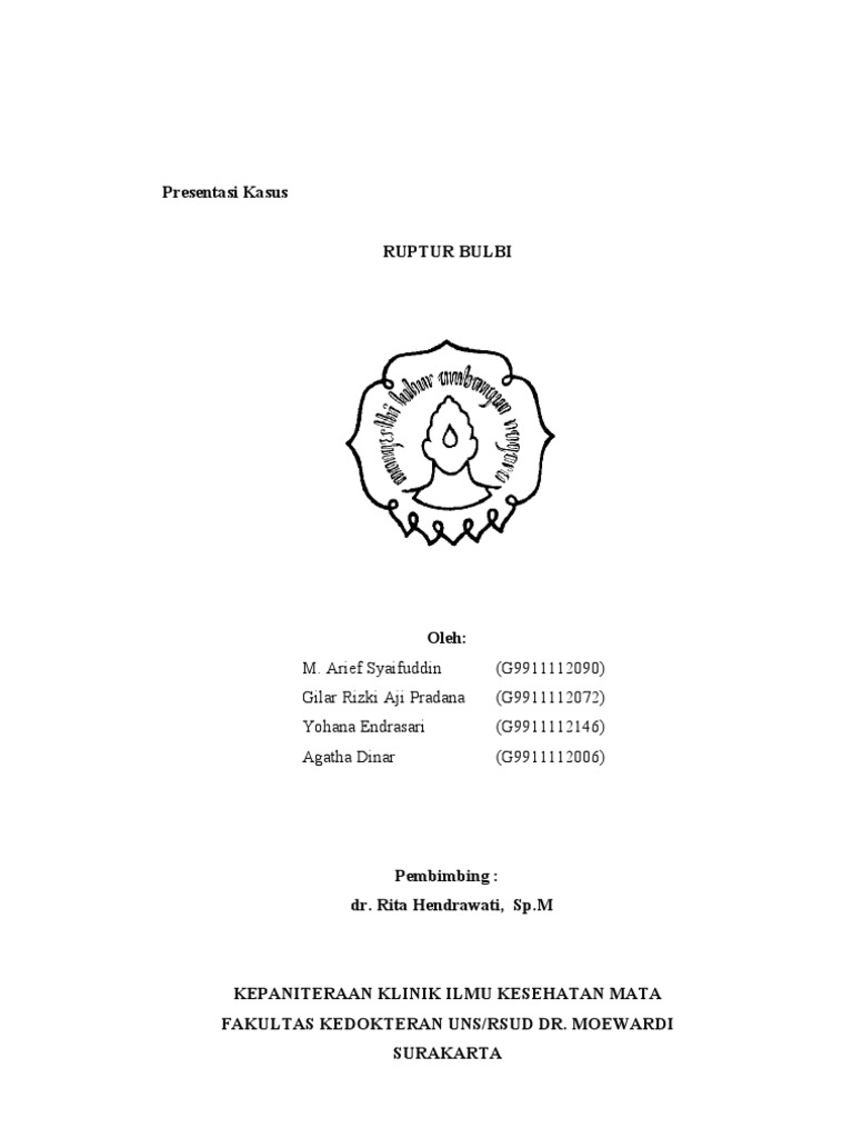 Preskes Ruptur Bulbi | PDF