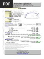 Nozzle Repad Design Sheet | PDF | Materials | Industrial Processes