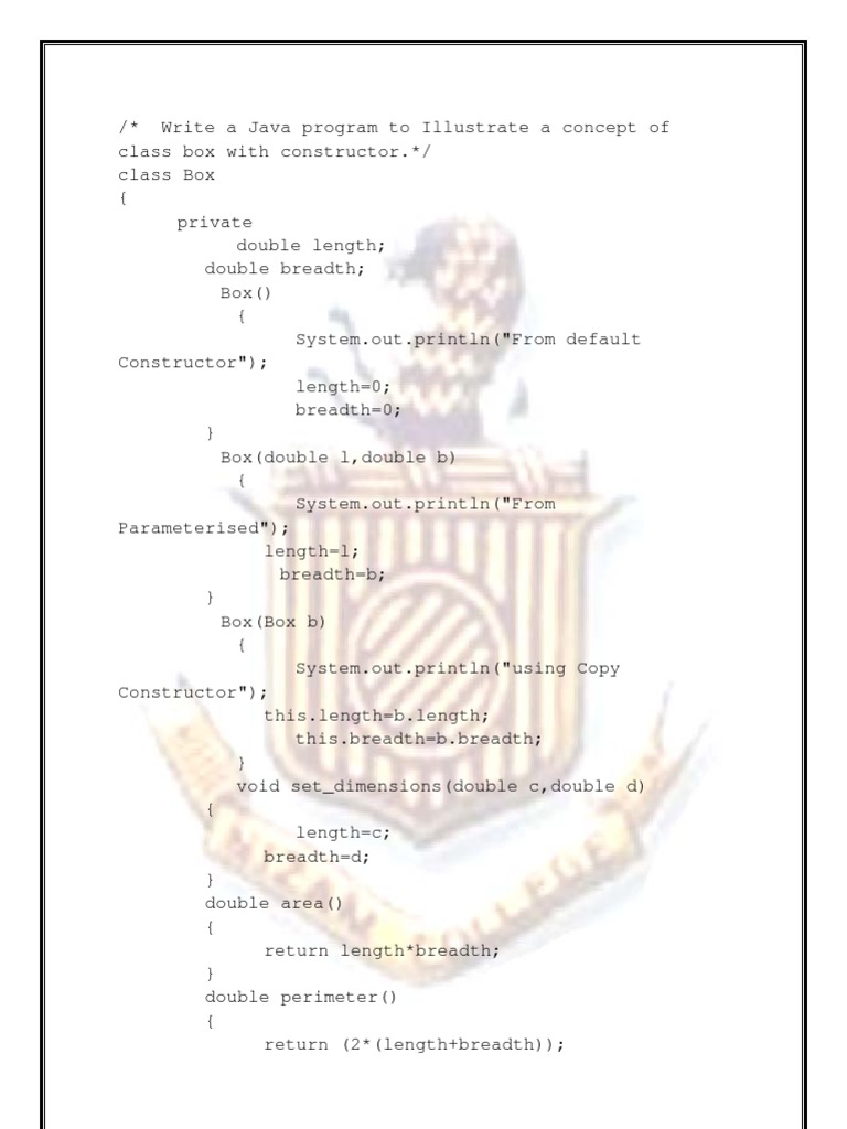 Java Record 1 Constructor Object Oriented Programming Array Data Structure 4435