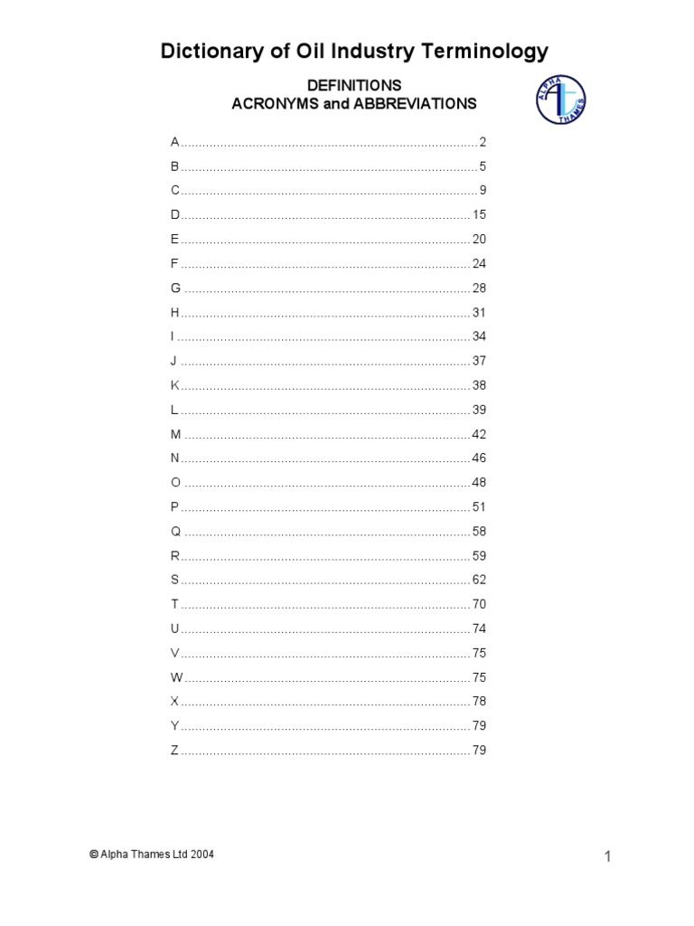 Oil Field Terms PDF | PDF | Oil Well | Drilling Rig