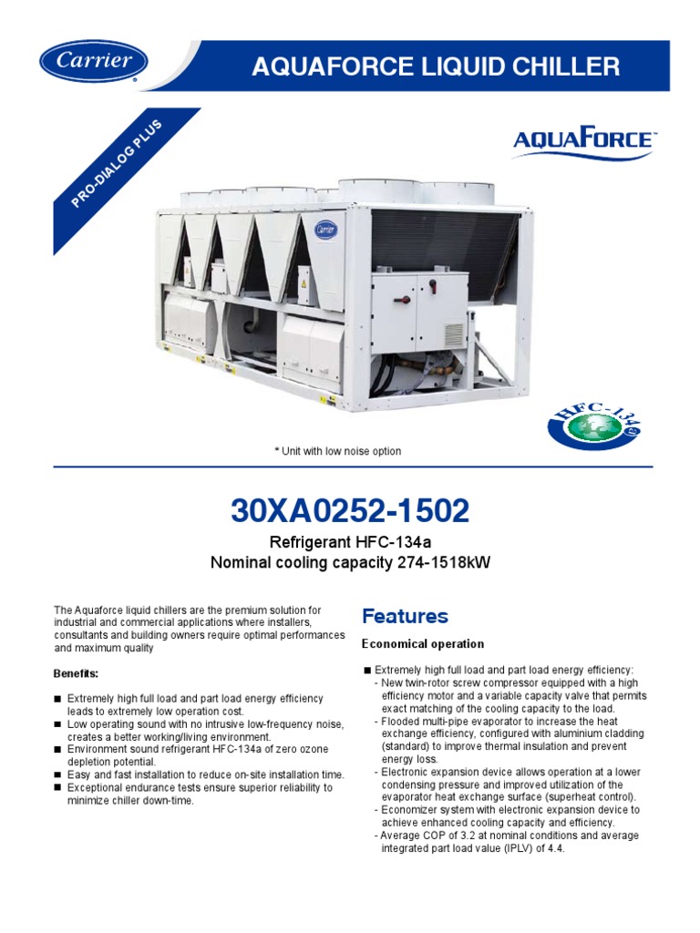 30XA China Catalog | PDF | Air Conditioning | Heat Exchanger