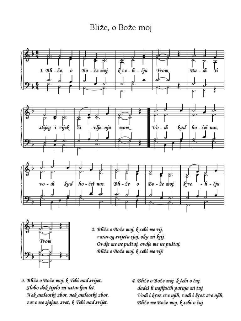Blize o Boze Moj | PDF