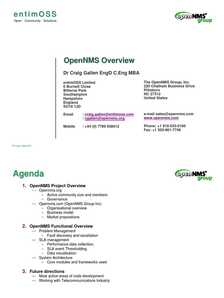 Introduction To Opennms | PDF | Computer Network | Application Programming Interface