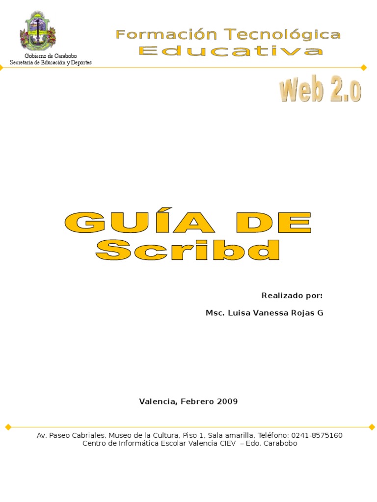 Manual de Scribd | PDF | Scribd | web 2.0