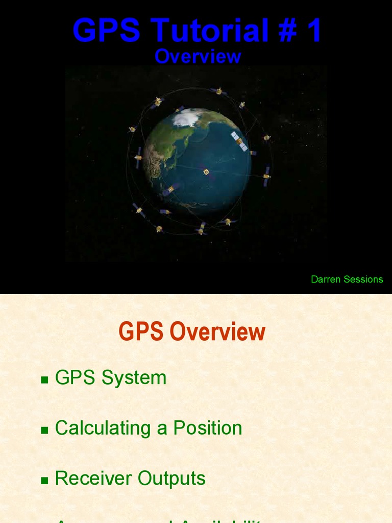 GPS Tutorial 1.pdf | Global Positioning System | Radio | Free 30-day ...
