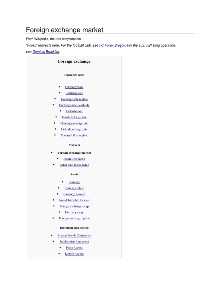 Foreign Exchange | PDF | Foreign Exchange Market | Exchange Rate