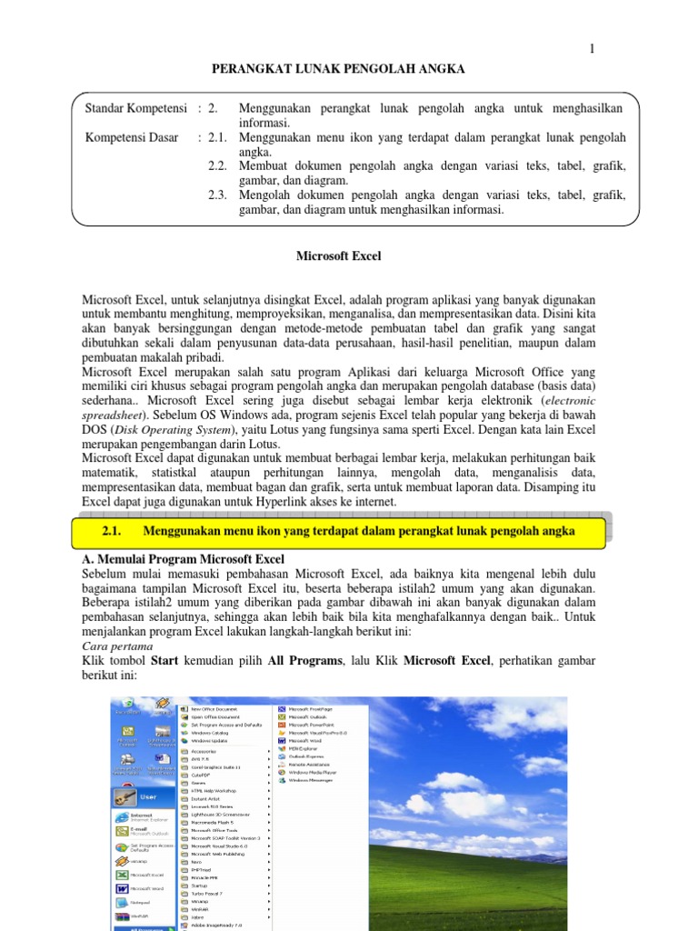 Modul Excel | PDF