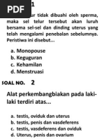 Latihan Soal Sumatif IPA Kelas 9 SMP Semester 1 Kurikulum Merdeka Bab 1 Pertumbuhan Dan ...