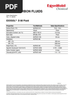 Data Sheet Exxol D60 | PDF | Exxon Mobil | Distillation