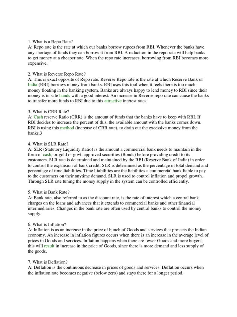 Banking Terminology | PDF | Reserve Bank Of India | Loans