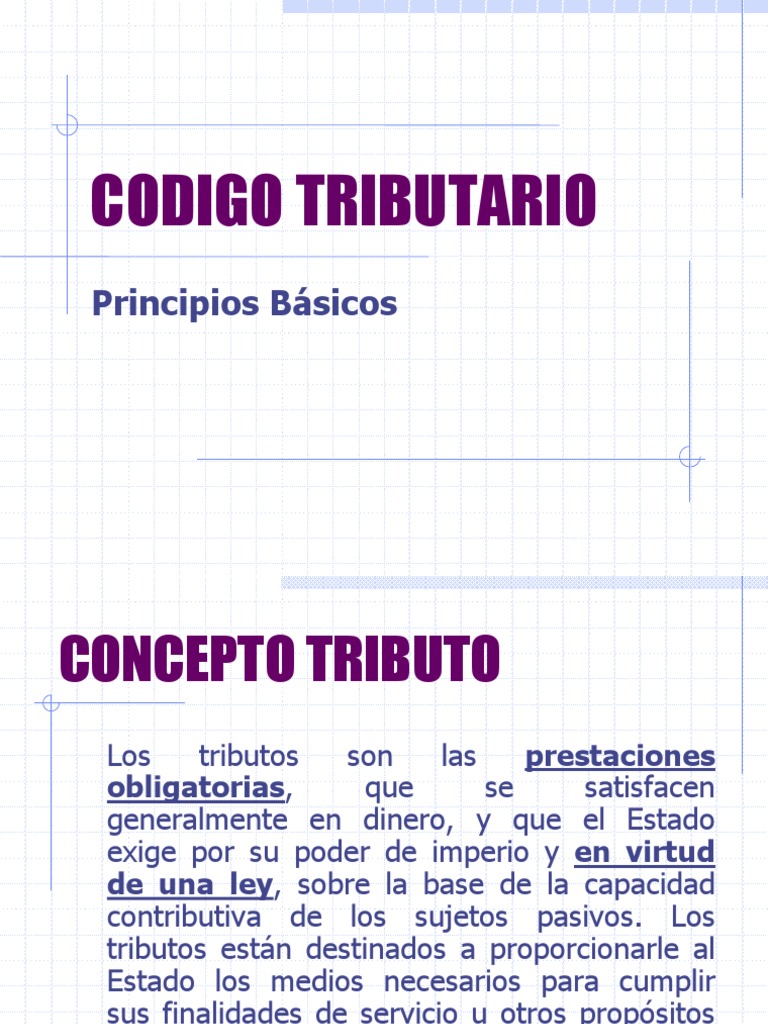 Codigo Tributario Ecuador | Regulación | Gobierno