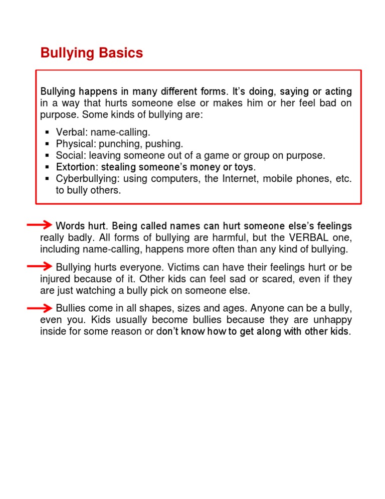 Bullying | PDF