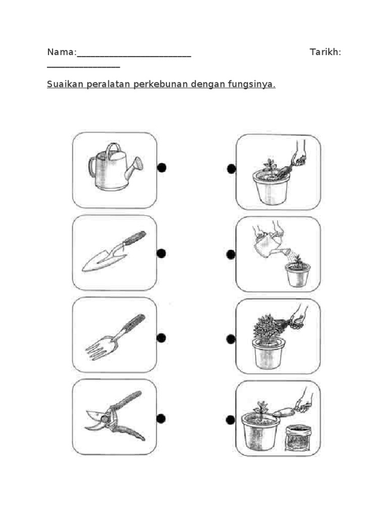 Latihan Mengenal Fungsi Alatan Perkebunan | PDF Latihan Mengenal Fungsi Alatan Perkebunan | PDF