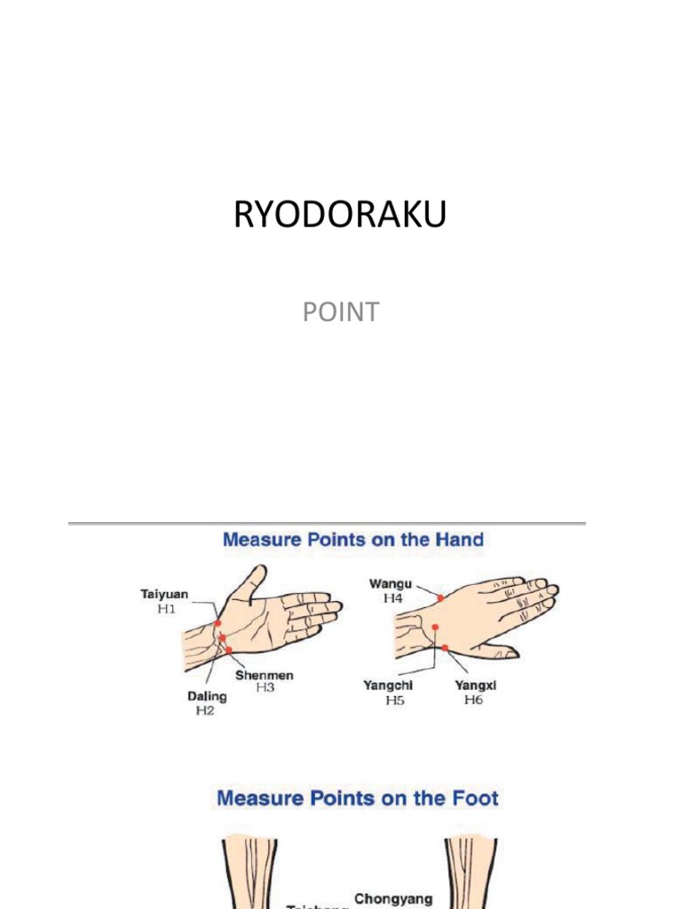 Ryodoraku point chart for Taiyuan, Daling and more | PDF Ryodoraku point chart for Taiyuan, Daling and more | PDF